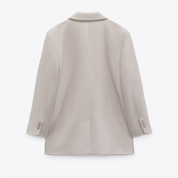Zara | Jackets & Coats | Nwt Zara Oversized Flowy Blazer | Poshmark